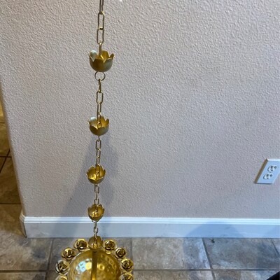 Diwali Gift Iron Lotus Diya Urli Set/urli With Stand/urli With Bowl ...