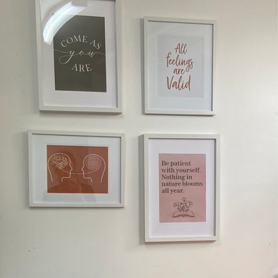 20 Therapist Office Decor Signs Counseling Posters Therapy Wall Art ...