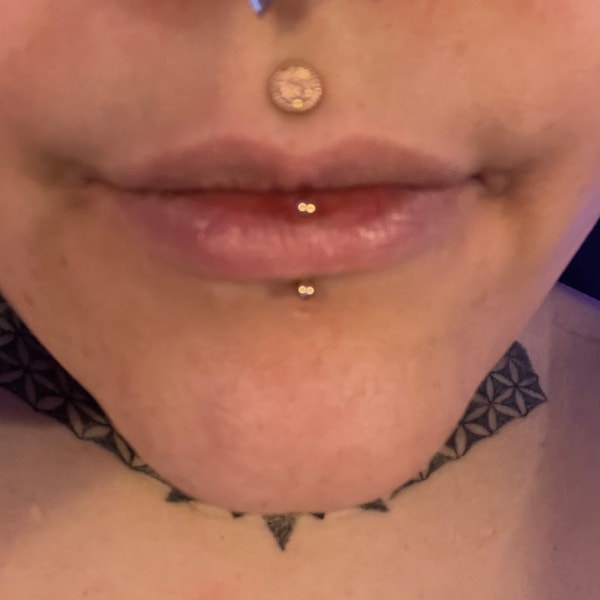 14k Solid Rose Gold Rook Piercing,daith Piercing,eywbrow Piercing ...