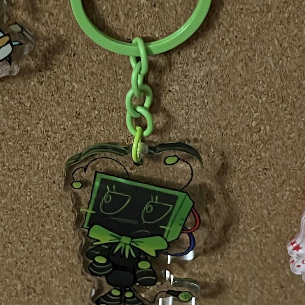 Vee Dandys World Roblox Keychain - Etsy