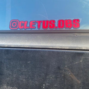 Facebook Decals for Cars Lettering Stickers Snapchat - Etsy