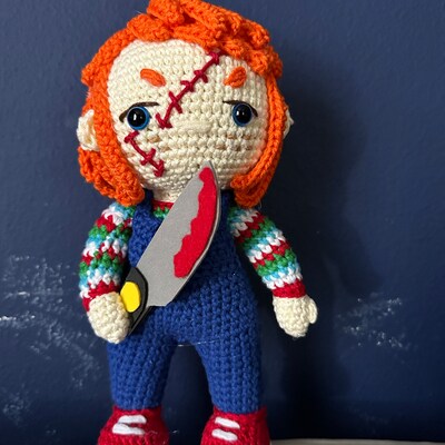 Crochet Doll Amigurumi Pattern Chucky, PDF Pattern, English - Etsy