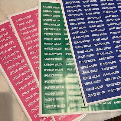 Teacher Labels, Teacher Book Labels, Waterproof School Labels ...