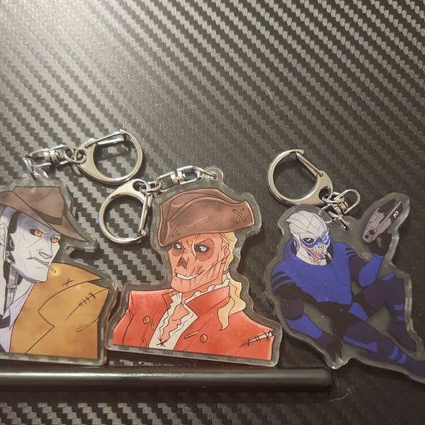 Portal 2 Wheatley Acrylic 2.5 Inches Double Sided Charm Keychains - Etsy