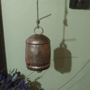 Mermaid Bells Flared Rustic Gold Bells With Wooden Clapper | Etsy