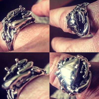 Crab Ring - Etsy