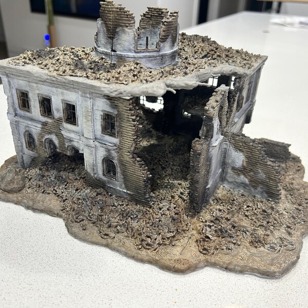 28mm PLA Printed Norman/viking Hamlet Historical Village - Etsy