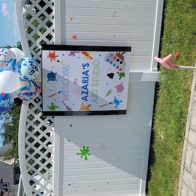 Slime Station Sign Printable Slime Birthday Decorations Slime Table ...