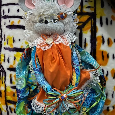 Handmade Country Mouse Design Cover for Solid Freshener - Etsy