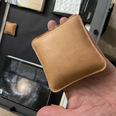 Rectangular map Paperweight Handmade From Surplus Leather - Etsy