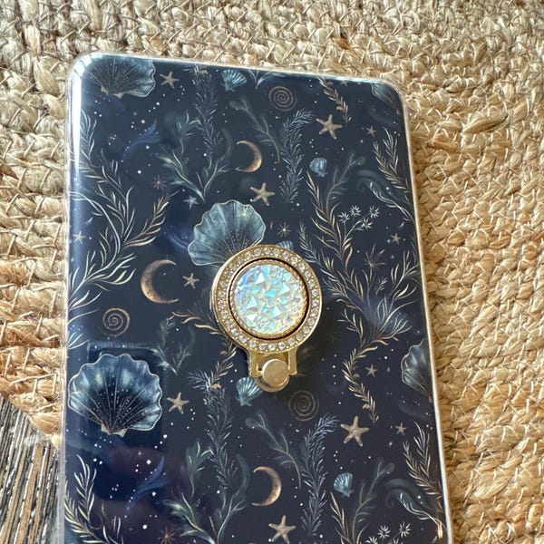 IPhone 15 Celestial Space Astronomy Case Holographic Stars Glitter ...