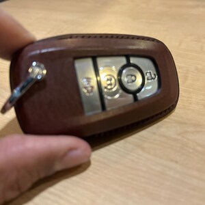 2023 2024 Mini Cooper S JCW Key Fob Cover, Leather Key Case for Keyless ...