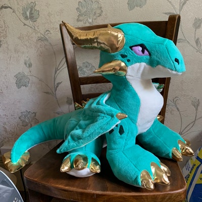 Raptor Plushie Pattern PDF Dinosaur Stuffed Animal Pattern Plush Sewing ...