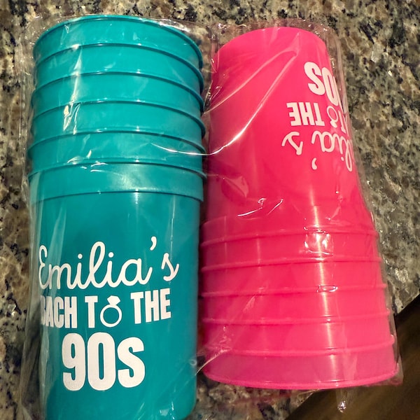 BACH CLUB Cups for Country Club Bachelorette Party | Classy ...