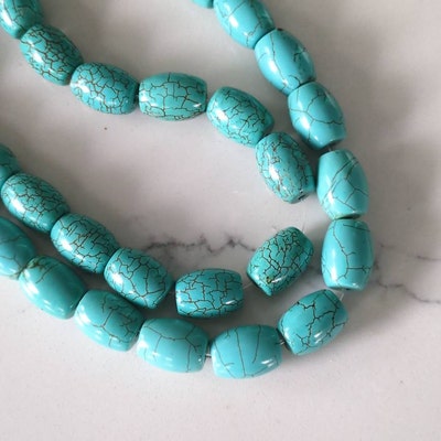 Lime Lemon Grass Green Aqua Blue Turquoise Stone Freeform Slab Nugget ...