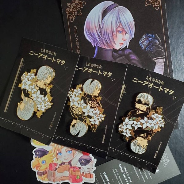 Nier Automata Hard Enamel Pin - Etsy