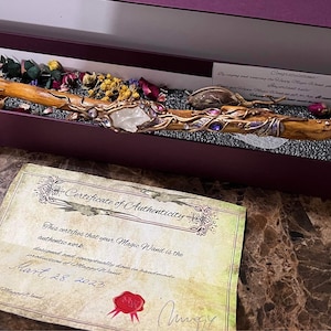 Magic Wand Black Tourmaline Crow's Skull Wand With BOX - Etsy