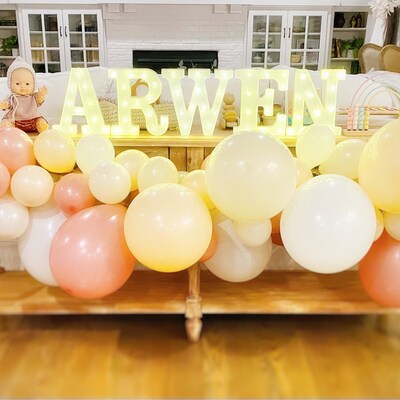 Boho Balloon Garland Kit Neutral Balloon Garland Bridal Shower Balloon ...