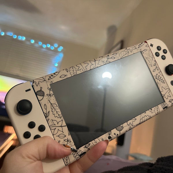 Nintendo Switch Skin Wrap Premium Vinyl Woodland Cottagecore Cover - Etsy