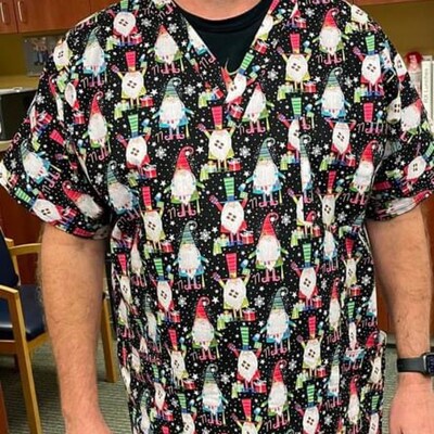 Scrub Tops Vintage Move It Football Head Hey Arnold Helga Gerald ...