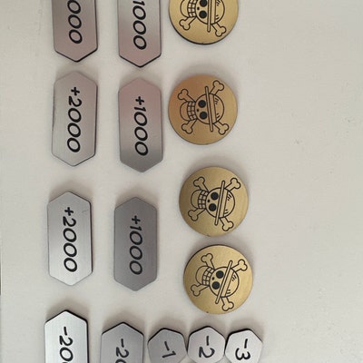 One Piece TCG Tokens Modifiers and Ability Used Counters Gold and ...