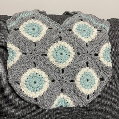 Hannah Tote Bag Pattern PDF Digital Download Granny Square Crochet Bag ...
