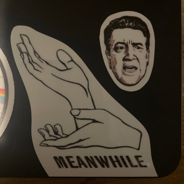 Meanwhile Twin Peaks Vinyl Laptop Sticker | Phone Decal - Etsy