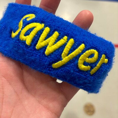 Sweatbands Custom Personalized Embroidered Sweat Bands Headbands ...