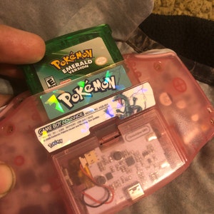 Game Boy Advance/advance SP Decal - Rayquaza (pokémon) - Etsy