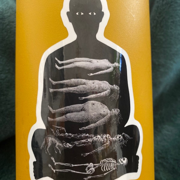 Corpse Decomposition, Sticker - Etsy