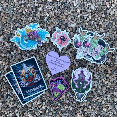 Alien Abducting Cow Vinyl Sticker Holographic Option - Etsy