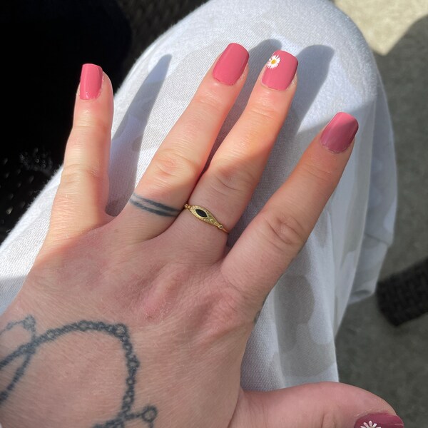 Indy- Triangle Dangle Hoop, Cone Dangle Hoop, Triangle Huggie Hoop ...