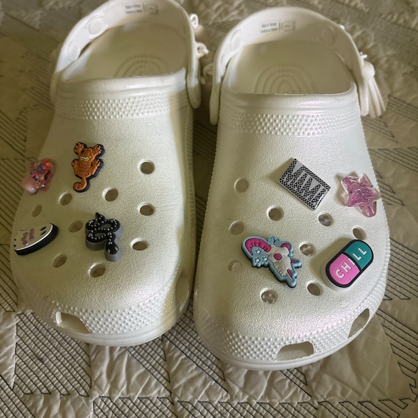 1 Acrylic Croc Charm/ Pick Your Design - Etsy