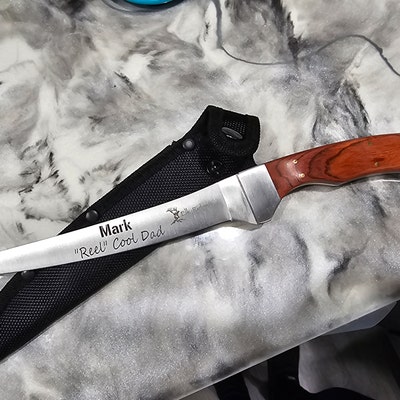 Personalized Fillet Knife, Engraved Fillet Knife, Customized Fillet ...