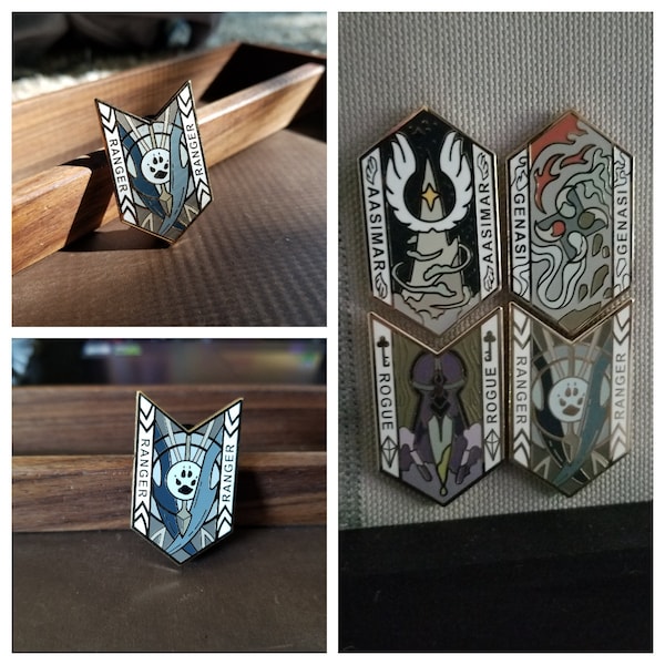 Ranger - Character Builder Series - Hard Enamel Pin - Etsy
