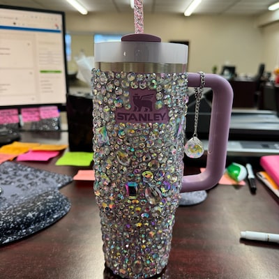 Rhinestone Stanley. Crystal Insulated Stanley Cup. 40oz Stanley ...