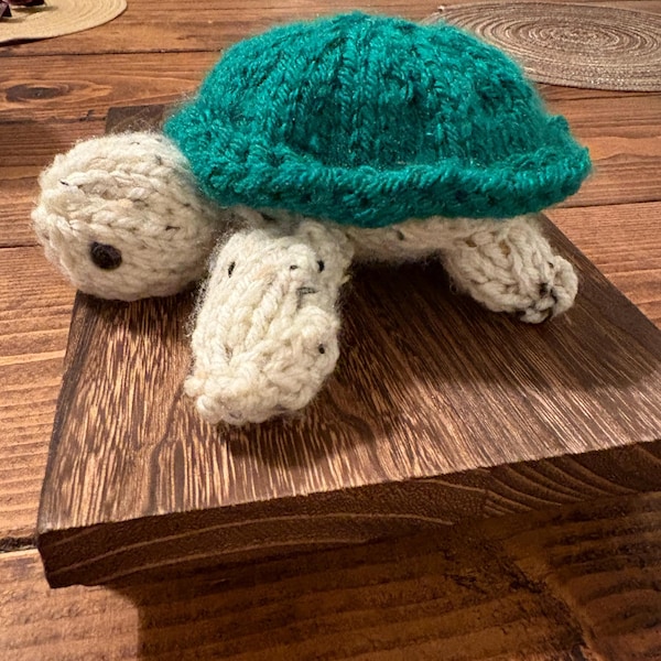 Knitted Sea Turtle, Digital Download Pattern, Knitted Flat - Etsy