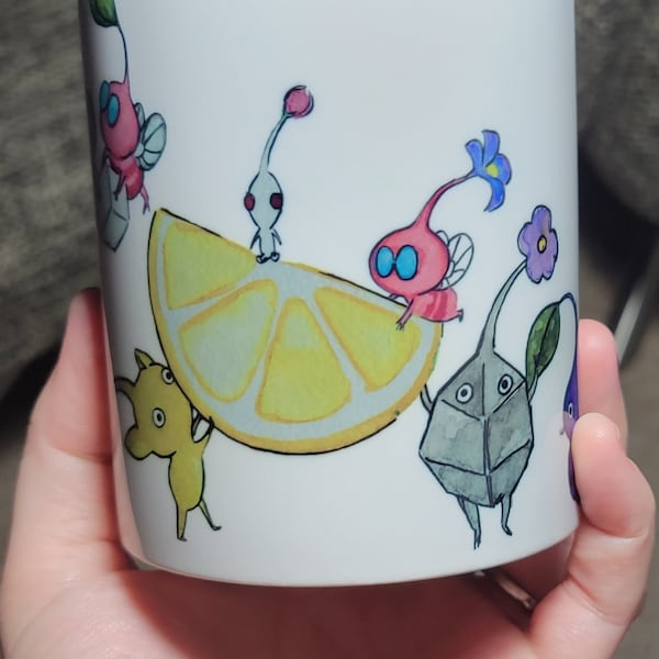 Pikmin/ Watercolor Art Print/ Poster Nintendo Fan Art /oatchi /pikmin 4 ...