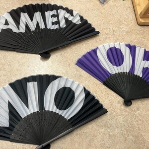 Hundred Dollar Bill Hand Fan Black Handle - Etsy