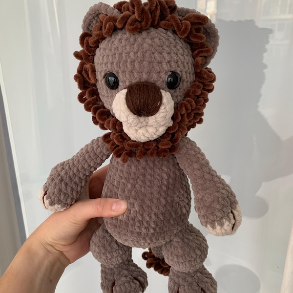 Cleo the Cheetah & Suki the Snow Leopard 2 in 1 Low Sew Crochet Pattern ...