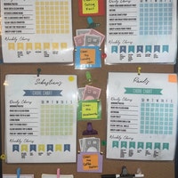 Undated Printable Daily Routine Planner Pages PDF | Cute Daily Planner ...