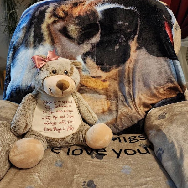 Comfort Bear, Memorial Bear, Ashes Urn, Huggable Urn, Baby Loss, Angel ...
