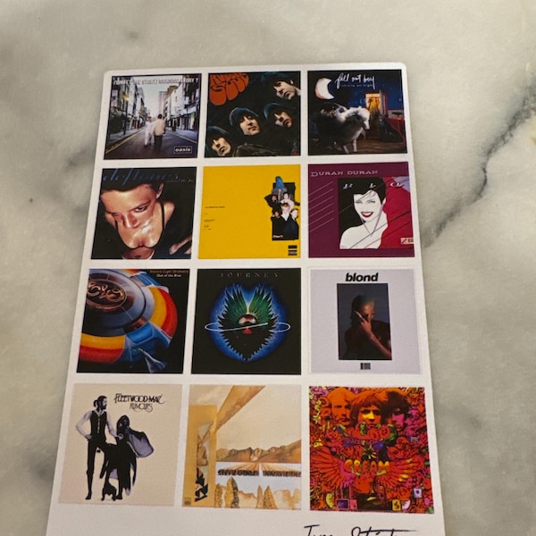 Custom Book Covers Sticker Sheet - Etsy