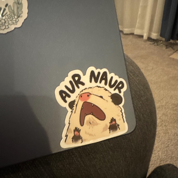 Aur Naur Cute Sticker | Series 1 | Funny Sticker | Possum Hamster ...