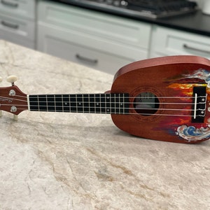 Custom-painted Viola: Viola Flower Design | Etsy