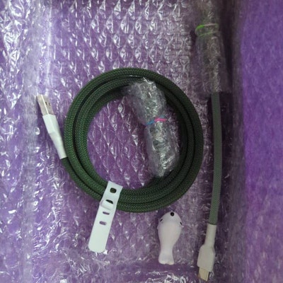 Coiled Keyboard LEMO Cable botanical - Etsy