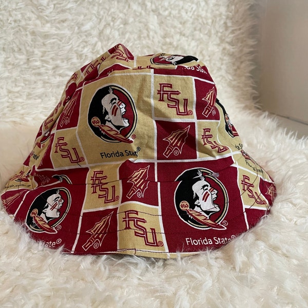 NCAA Florida State Seminoles Garnet & Gold College Logo 100% Cotton ...