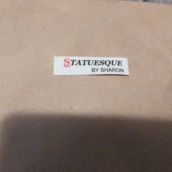 Trial Size Custom Logo Labels / Brand Labels for Handmade Items ...