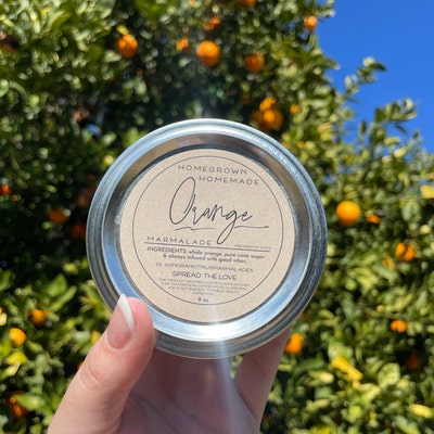 Editable Circle Label Template, Custom Digital Product Sticker Template ...