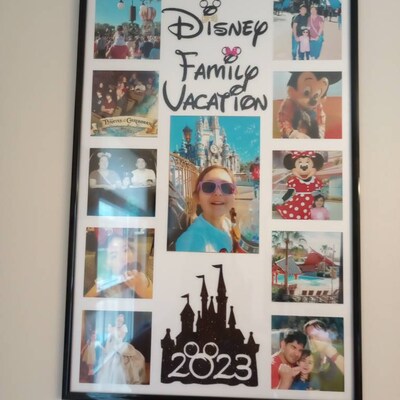 Disney Picture Frame Best Day Ever Collage Photo Frame Mickey - Etsy
